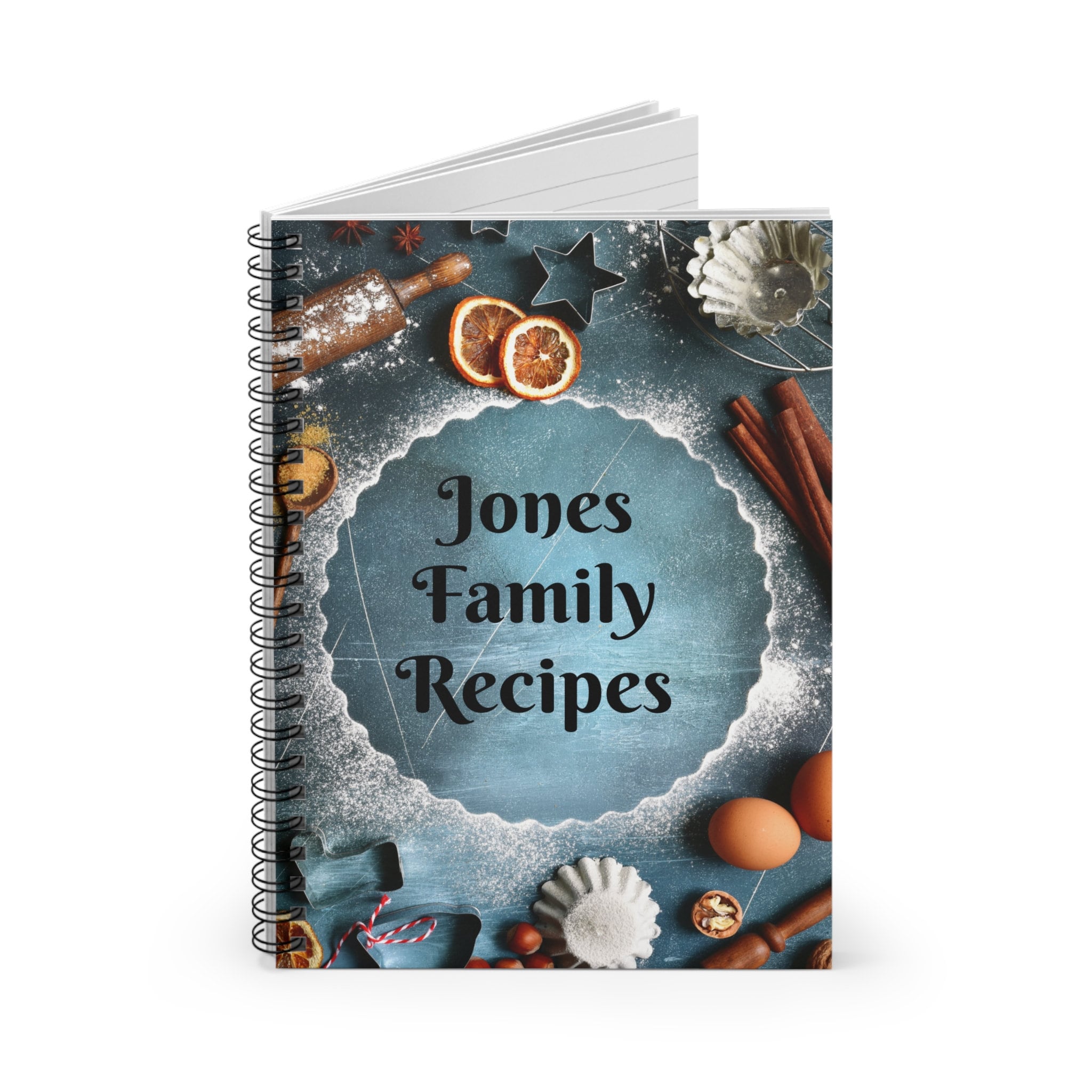 Family Recipe Notebook Spiral Bound Journal for Baker Gift for - Etsy