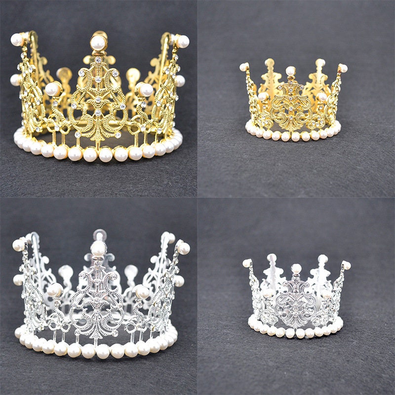 Sparkly Crown Cake Topper Luxury Crown Cake Decor Crown Cake Decoration ...