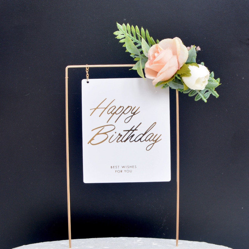 Happy Birthday Cake Topper Cake Insert Cake Decoration Cake Decoration ...