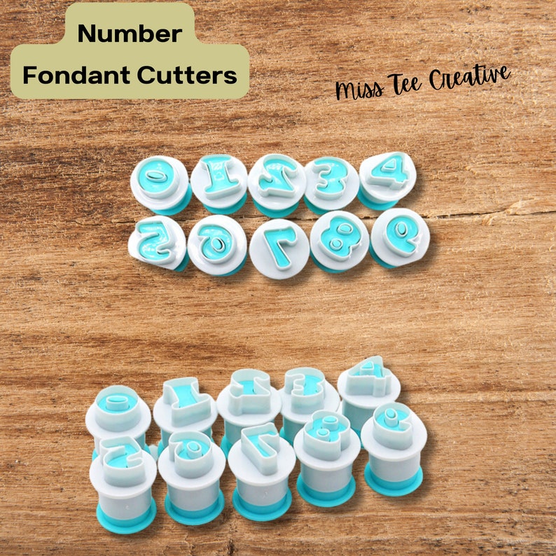 26 Piece Fondant Cutters Spring Loaded Letter Cutters Fondant Letters ...