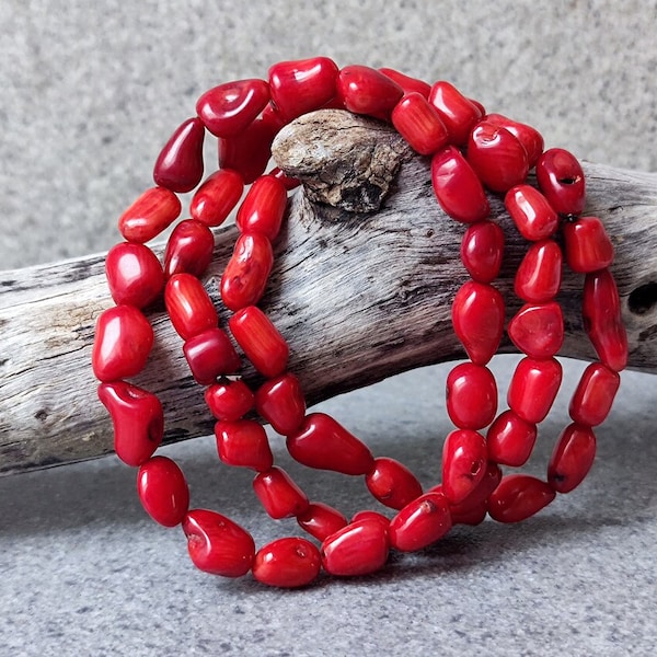 Coral Bracelet - Etsy