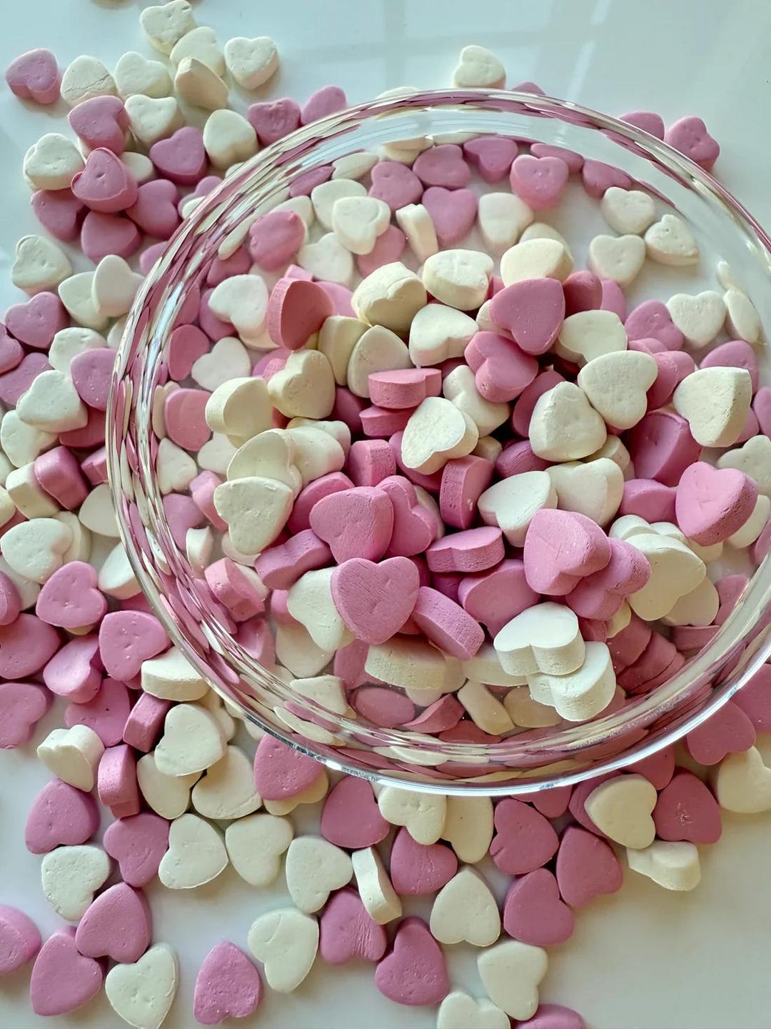 Mini Heart Candies | Food Toppers & Goat Milk Based | Crunchy | 1.2oz/35g Assorted Designs - Etsy