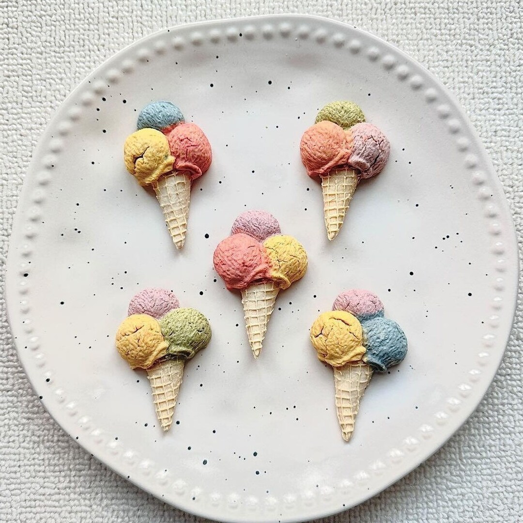 Homemade Natural Tri- Color Ice Cream, Healthy Dog Treats, Enrichment ...