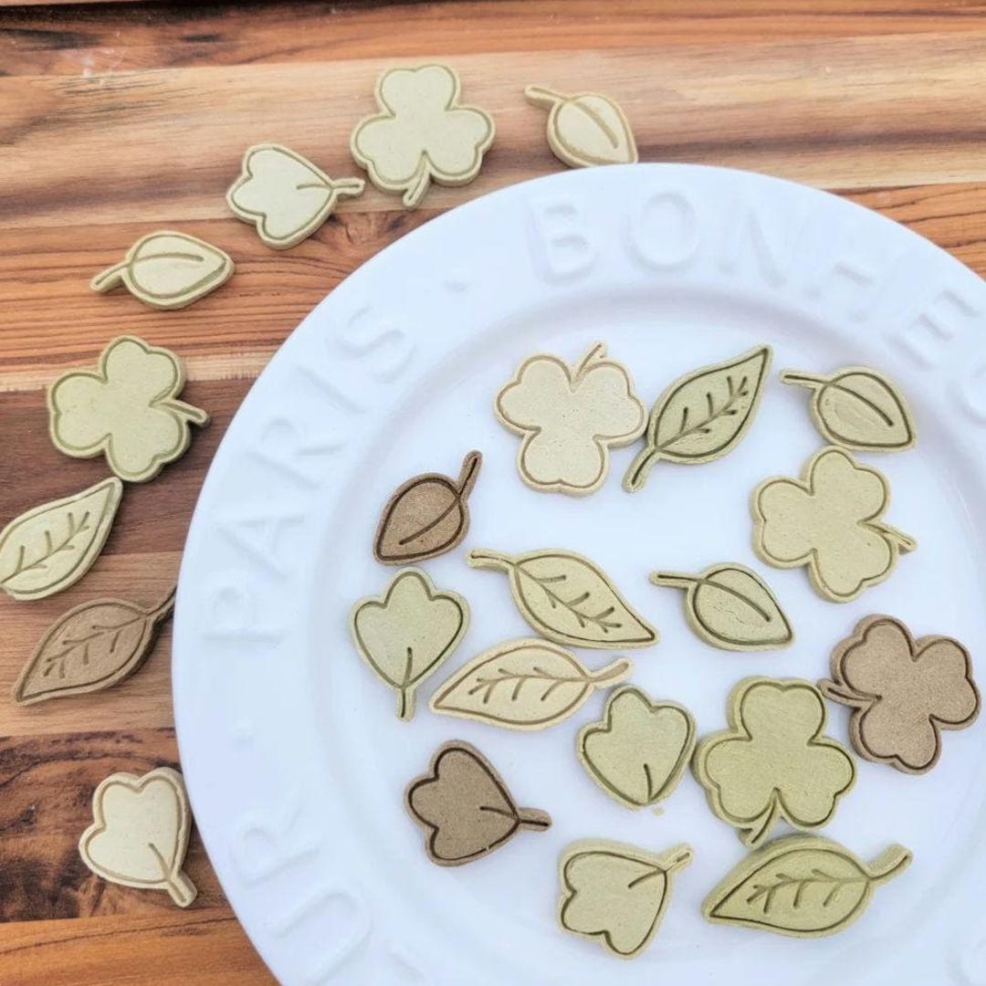 Leaves Set| Enrichment & Toppers | Meat Based |softie | 20ct | Assorted ...