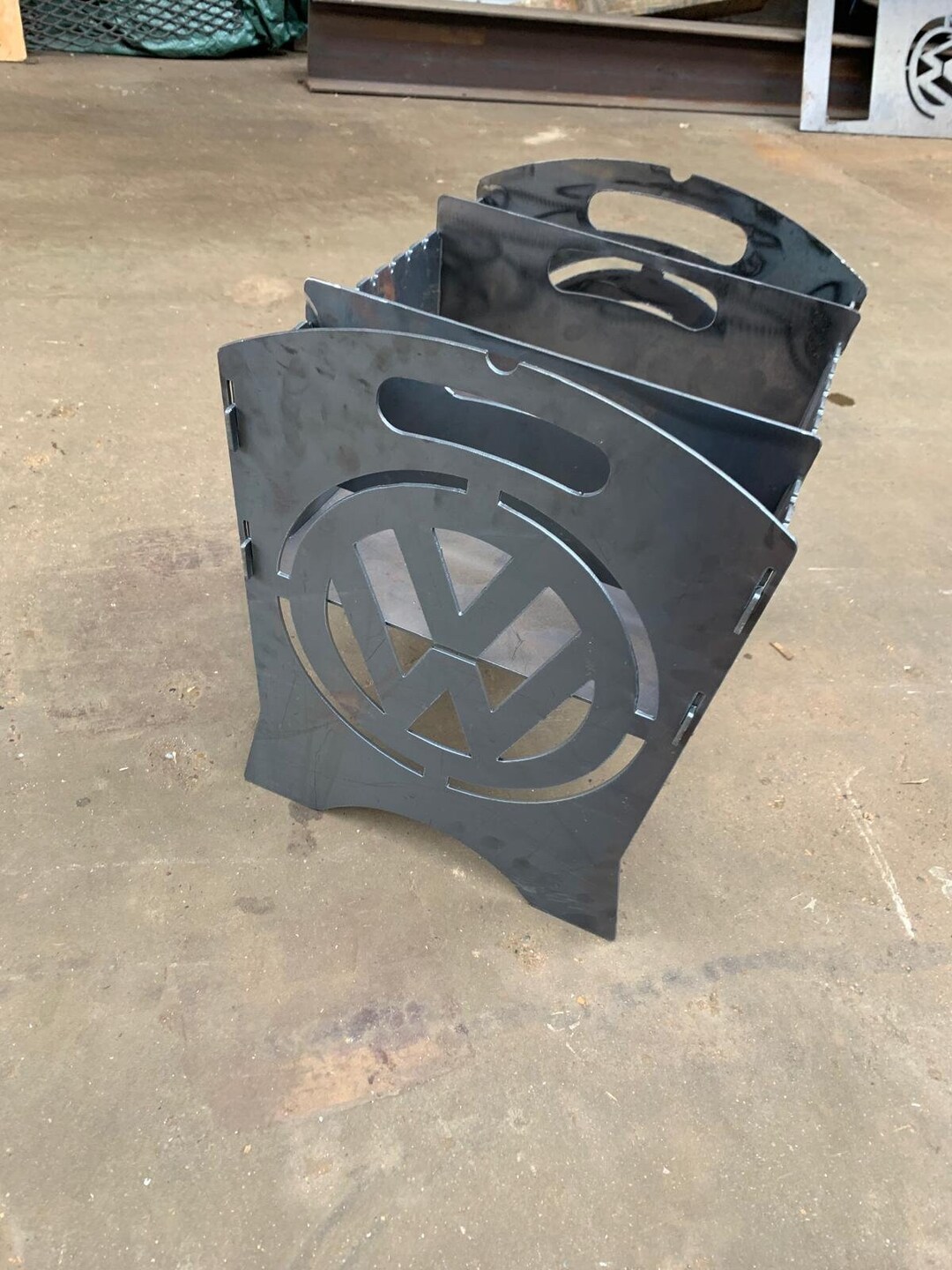 VW Barbeque Fire Pit Flat Pack - Etsy