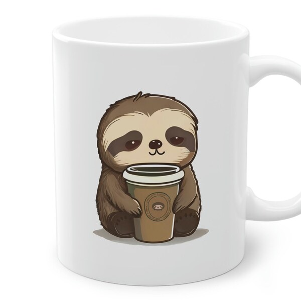 Cute Sloth - Etsy