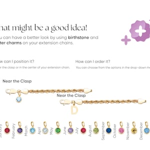 Rope Chain Extender, 14K Real Gold Twisted Rope Extension Chain, Fancy ...