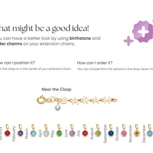 14K 18K Solid Gold Personalized Bracelet Necklace Extender, Removable ...