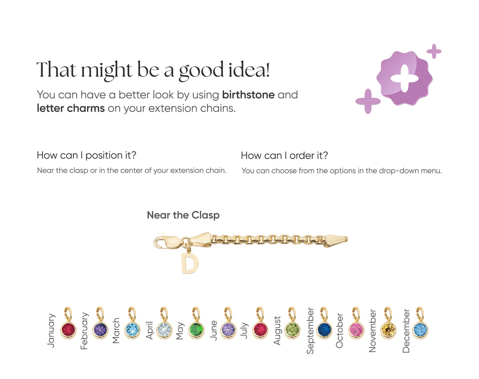 Thick Box Chain Extender in 14K SOLID Gold, Round Box Chain, Extension ...