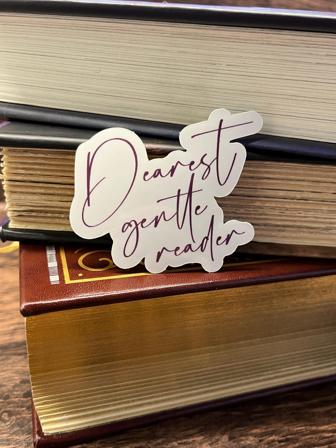 Dearest Gentle Reader Sticker | Bridgerton Sticker | Bridgerton Gift ...