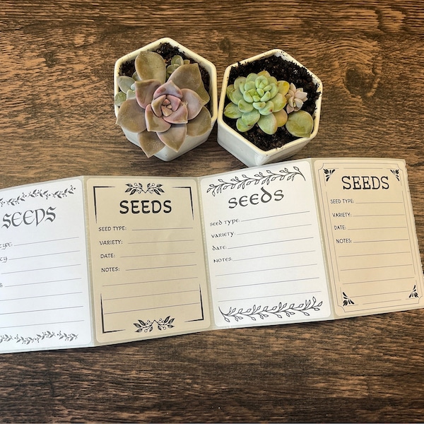 Seed Labels - Etsy