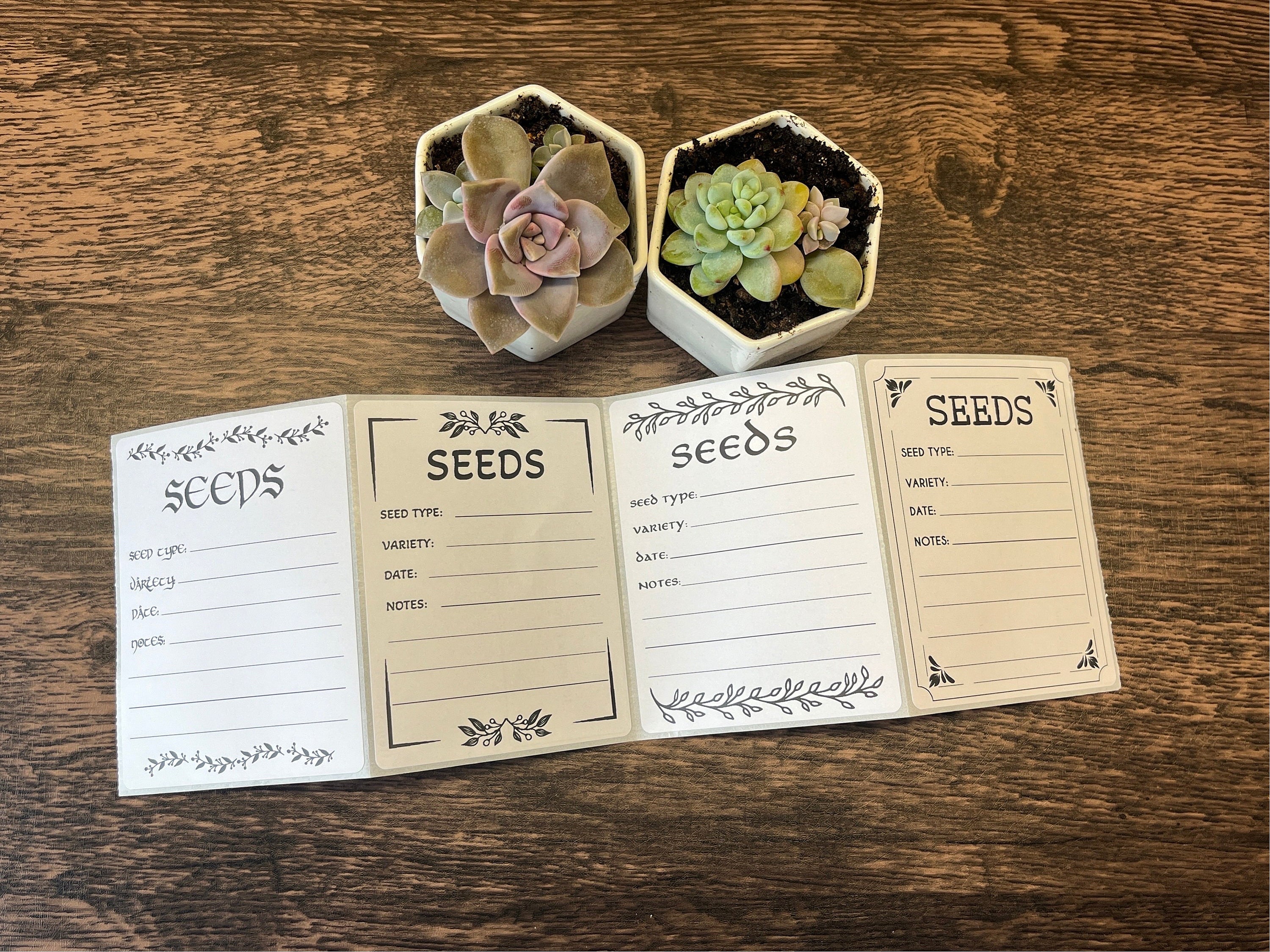Seed Envelope Labels | Seed Labels | Seed Packet Labels | 3 X 4 Label ...
