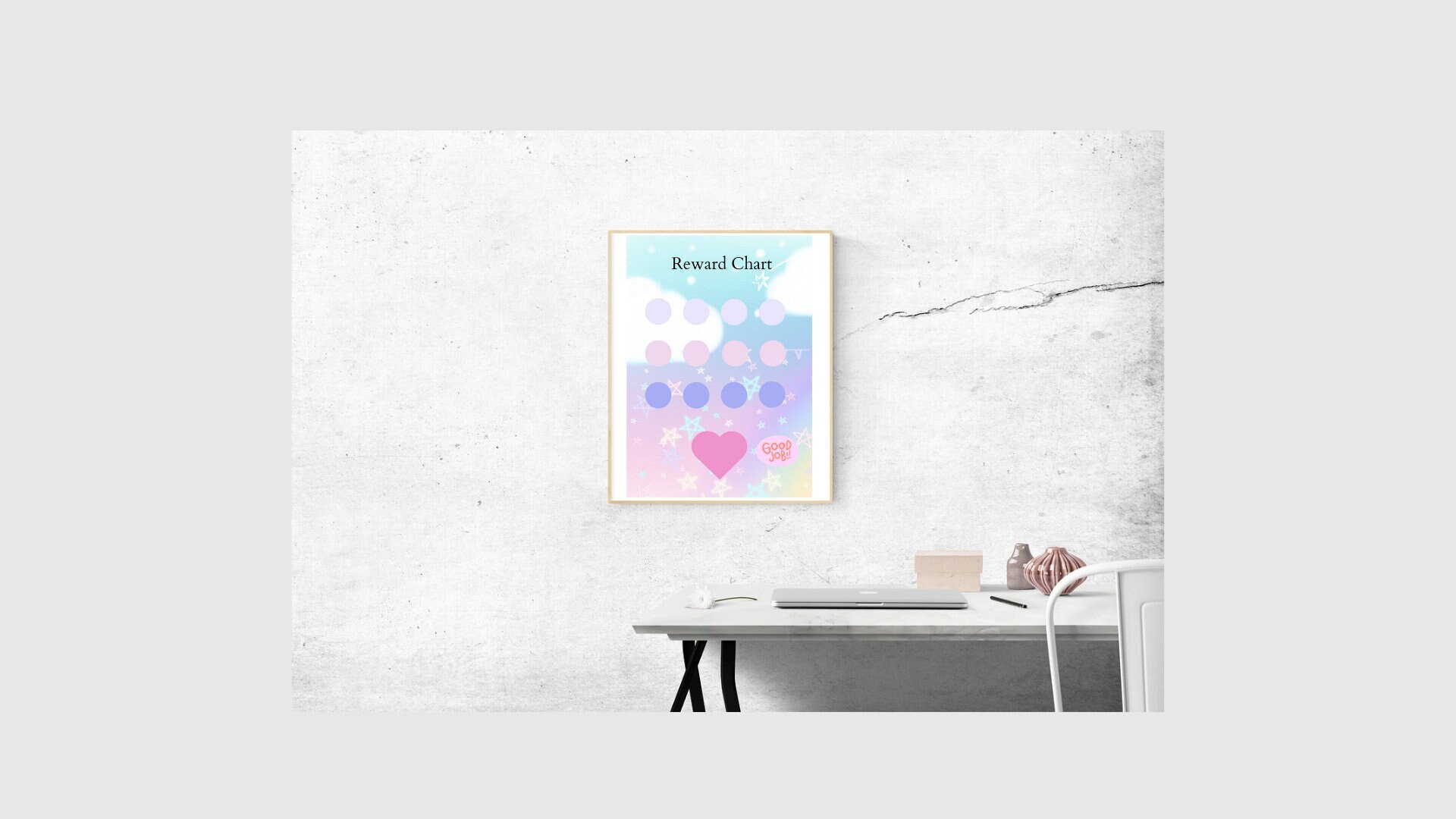 Reward Chart Printable PDF Chart Sweet Chart - Etsy