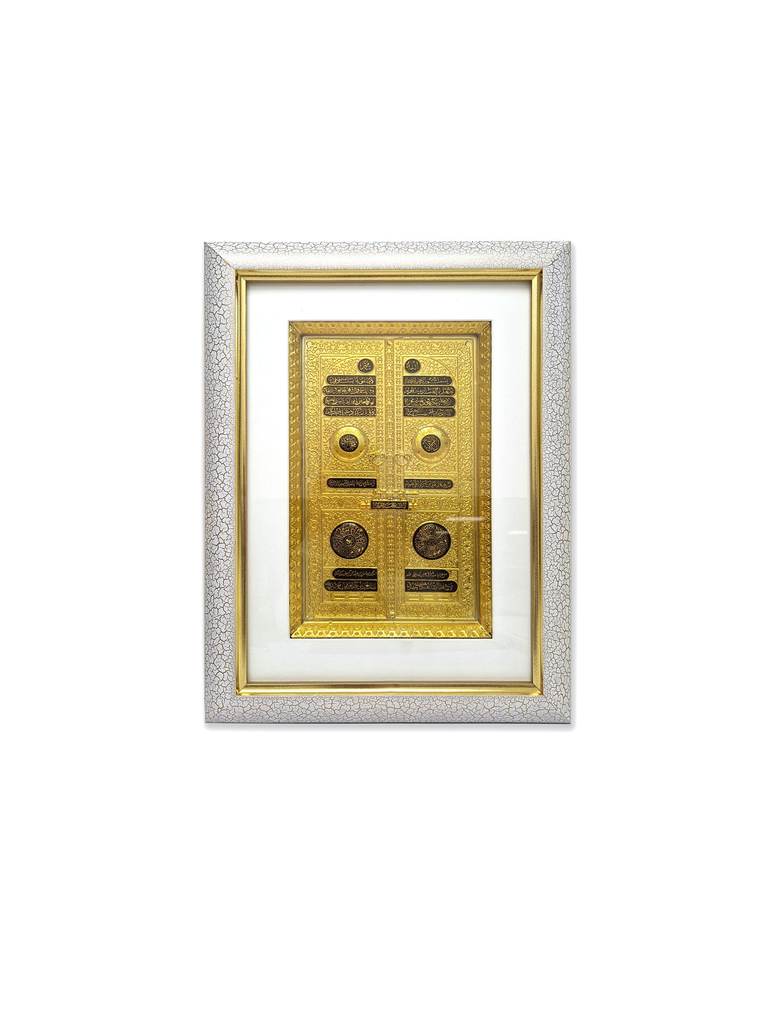 Islamic Art, Gold Kaaba Door Replica, Framed Gold Kabah Door, Islamic ...