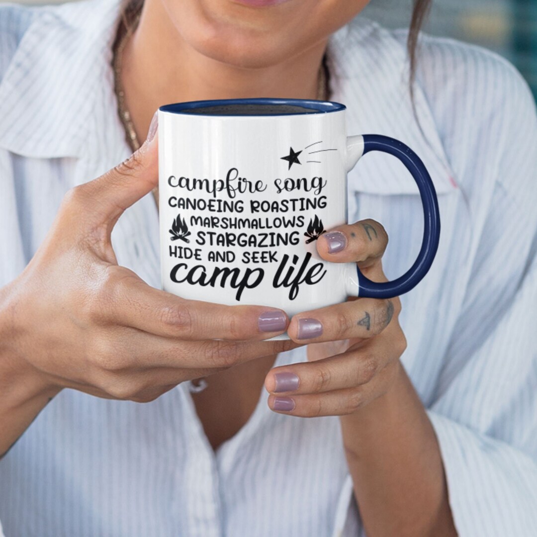 Camp Life, Adventure Mug, Unique Camping Gift, Lake Life, RV Gift, 11 ...