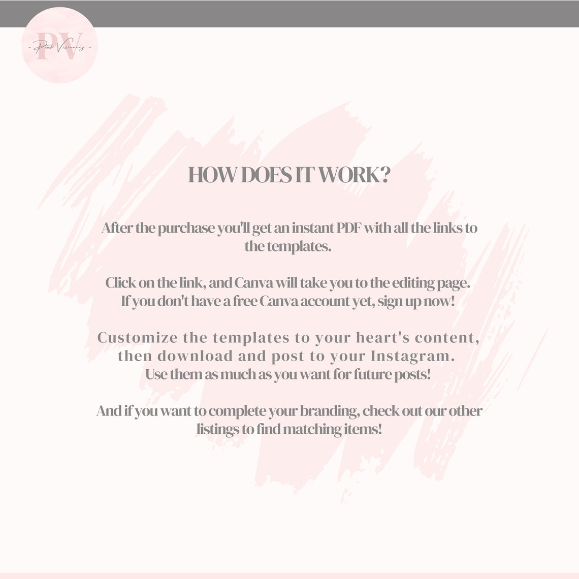 Pink Invoice Templates for Canva, Invoice Template for Small Business ...