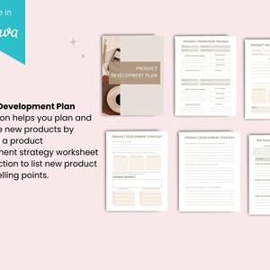 Undated Business Planner Printable , Business Planner Template, Small ...
