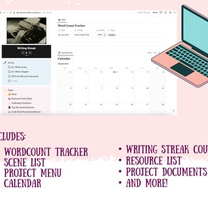 The Ultimate Writing Notion: for Any Type of Story - Etsy