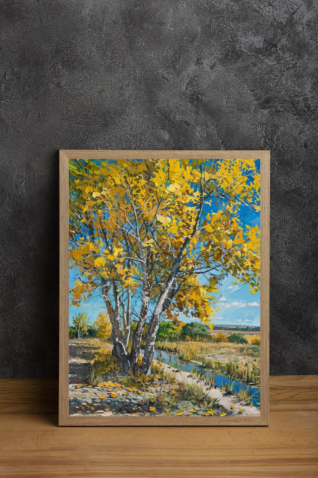 Locust Tree Painting, Digital Print for Immediate Download, Wall Art ...
