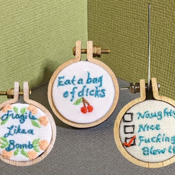 Funny Embroidery - Etsy