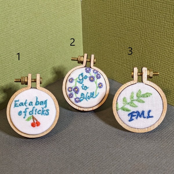 Funny Embroidery - Etsy
