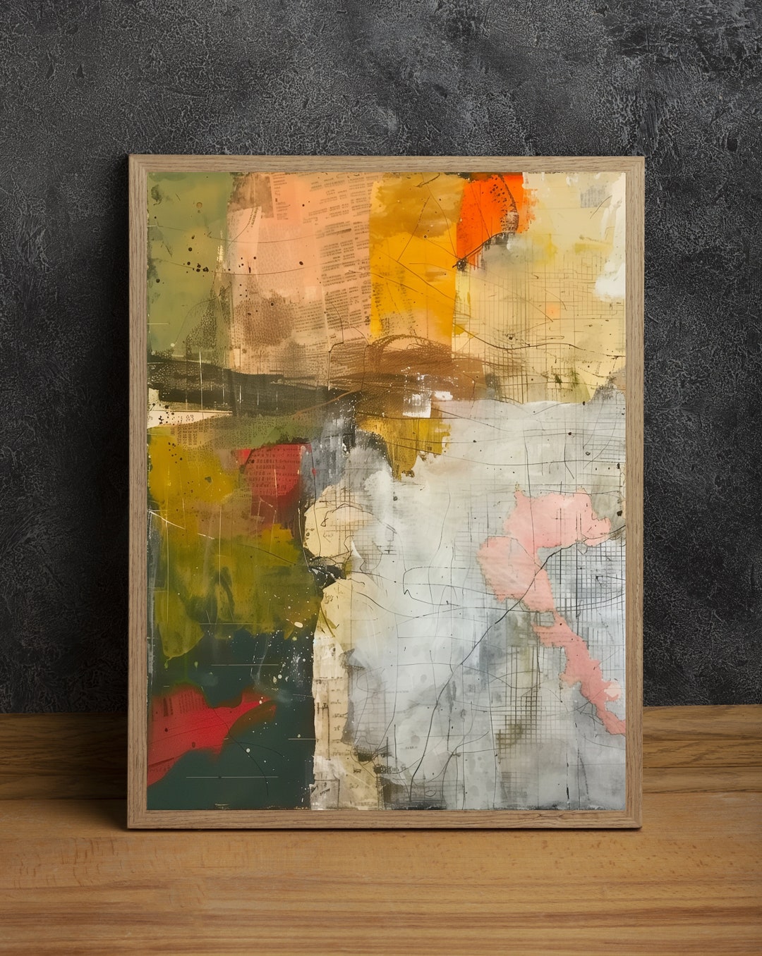 Abstract, Digital Print for Immediate Download, Wall Art, Fine Art ...