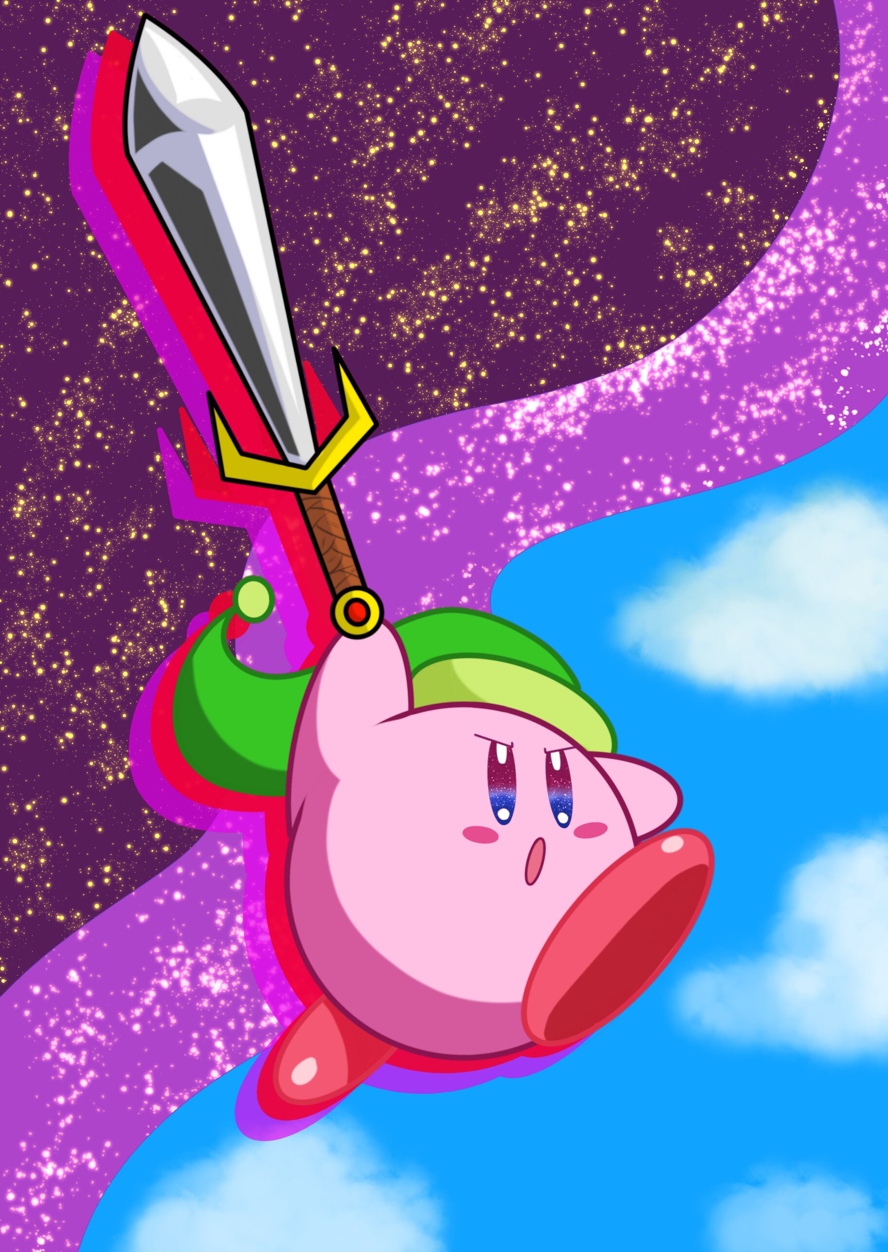 Sword Kirby Wallpaper