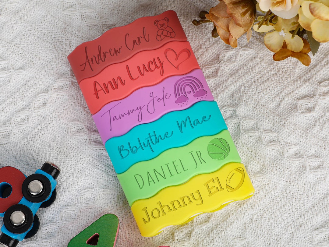 Silicone Bottle Bands,personalized Bottle Bands,label Bands,bottle ...