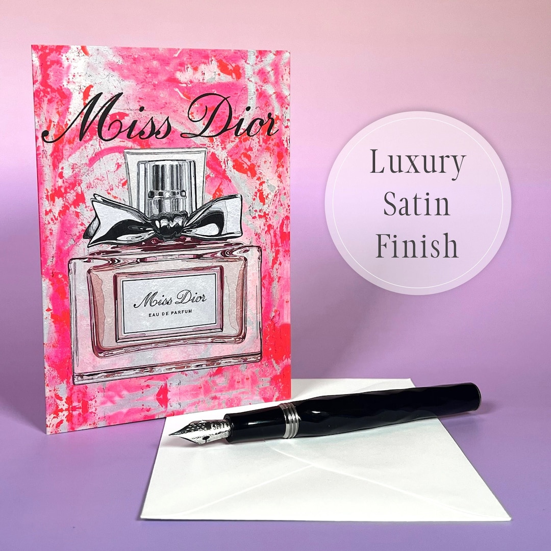 Luxury Greeting Card Fashion Designer Gift for Teen Fashionista ...