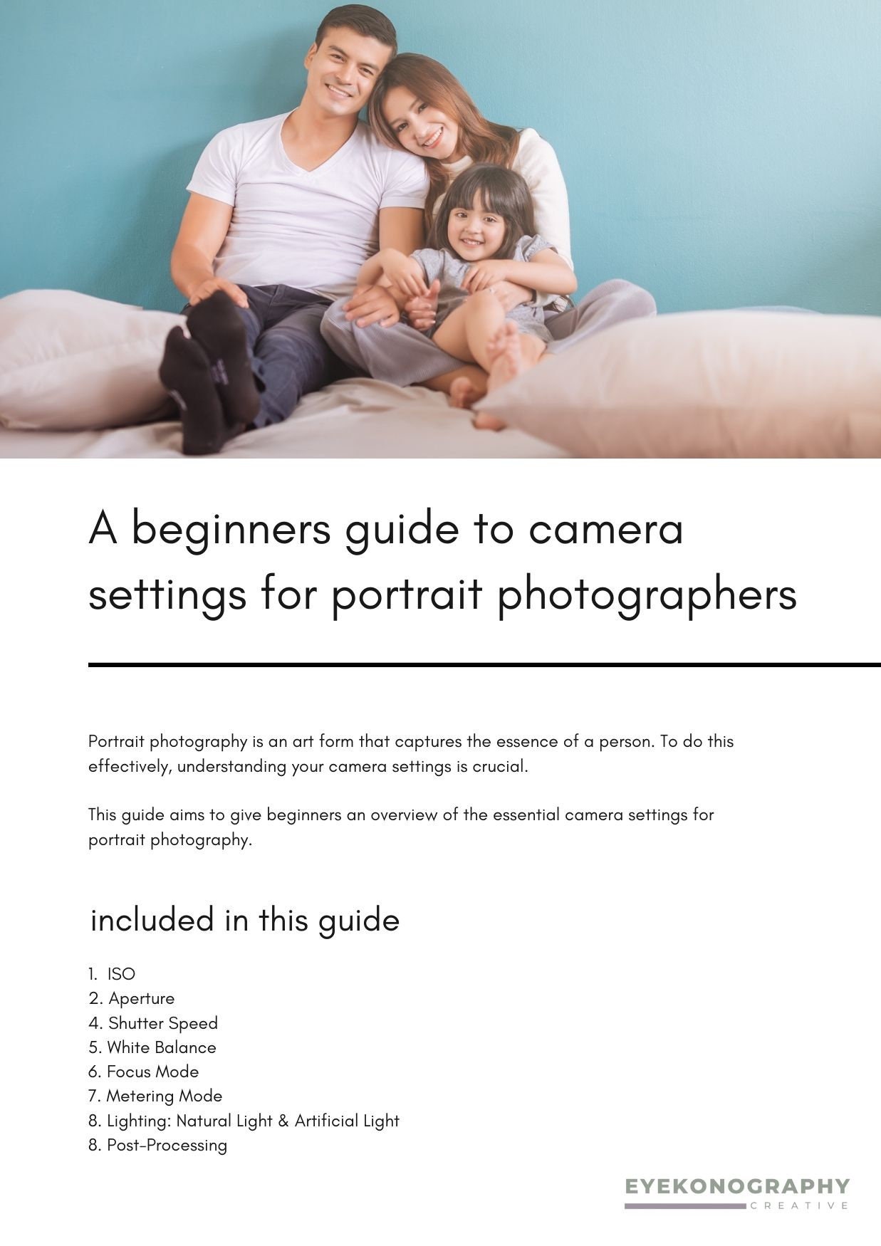 Portrait Photography Guide for Beginners | Learn Lighting, Posing ...