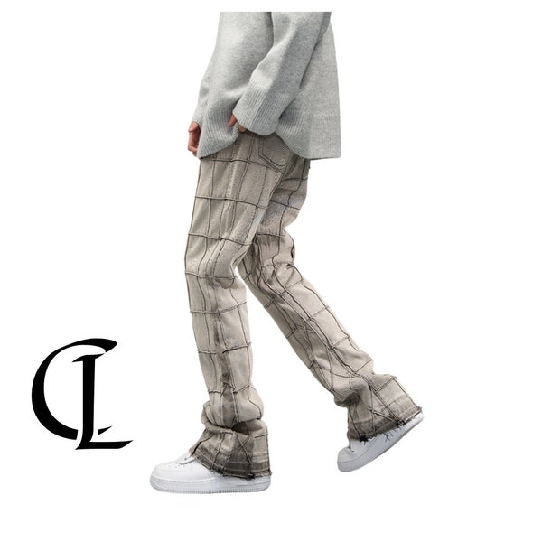 Patchwork Jeans - Etsy