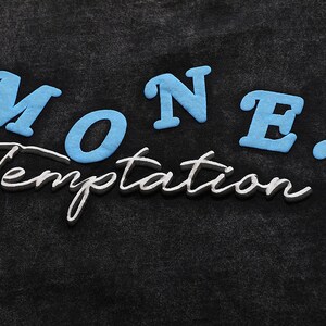 Money Temptation Graphic Washed T Shirt Streetwear Y2k - Etsy