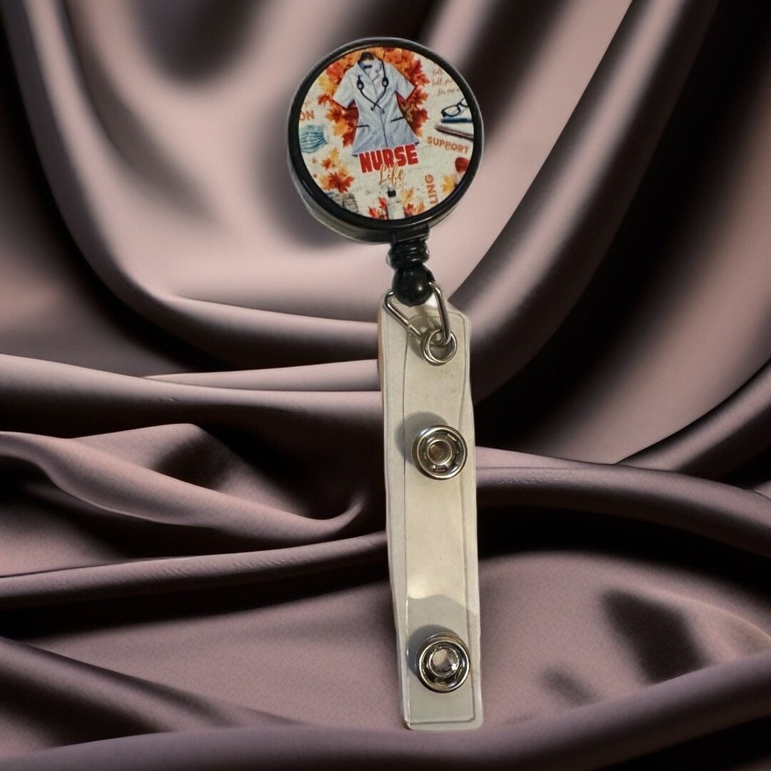 Nursing Retractable Badge Clip With Plastic Badge Holder - Etsy