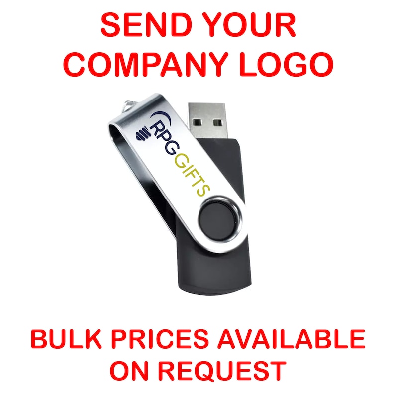 Custom Logo Usb Flash Drive - Etsy