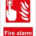 Fire Alarm Fire Equipment Signage Acrylic or Vinyl Sign Sticker Notice ...