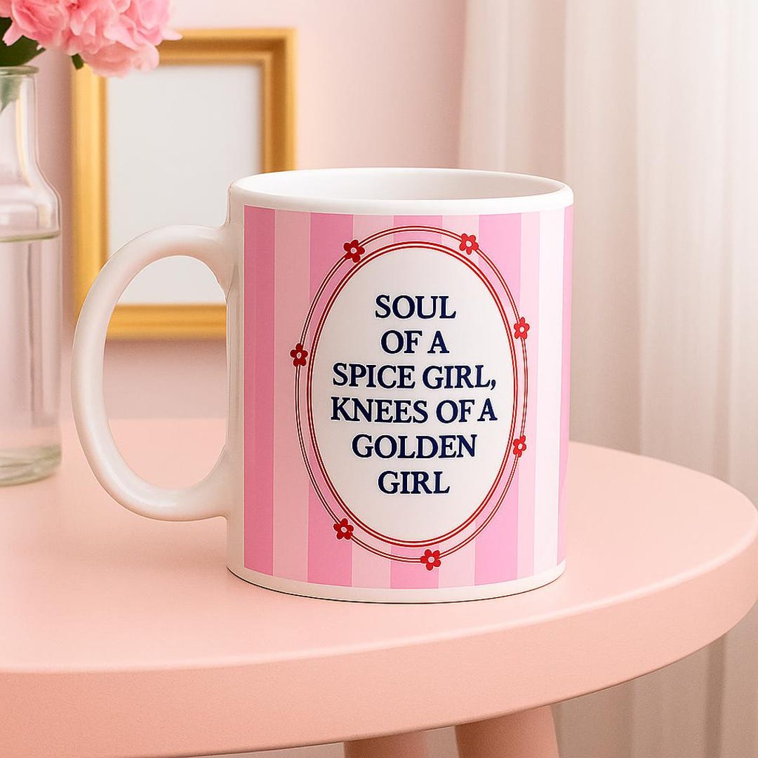Spice Girl Mug: Funny Quote, Girly Humor Gift - 11oz Ceramic - Etsy