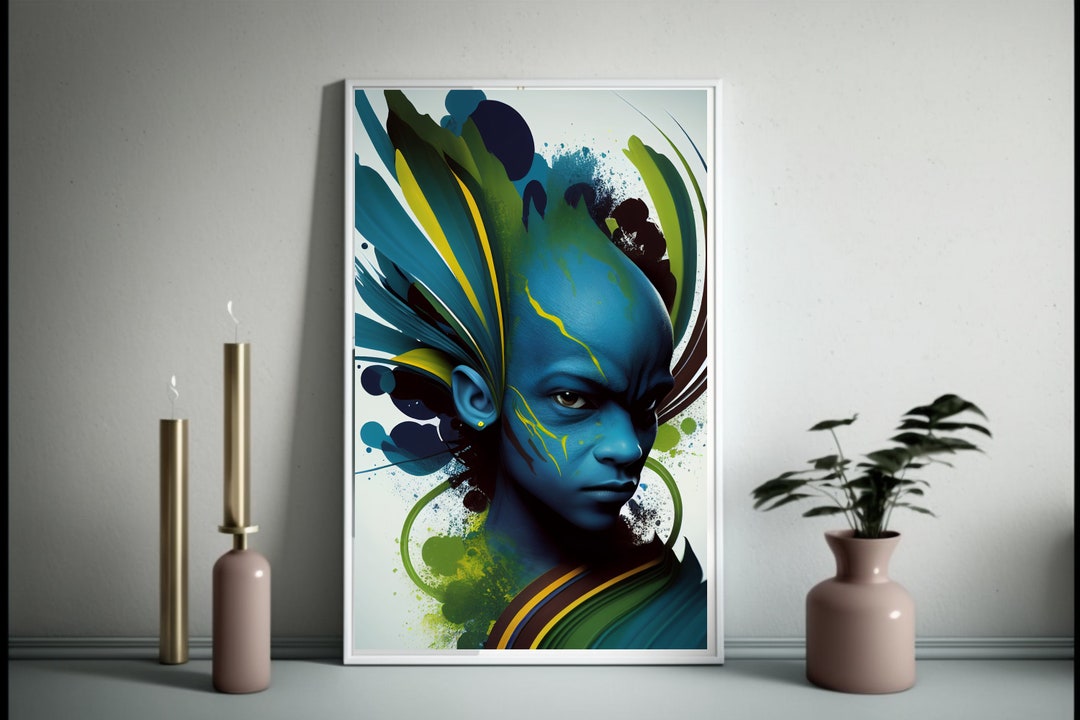 Avatar Movie Character Modern Art Ultra High Quality Onlineartmart ...