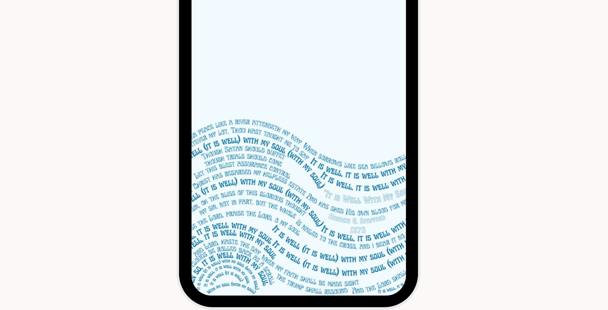 Christian Hymn Wallpaper - Etsy