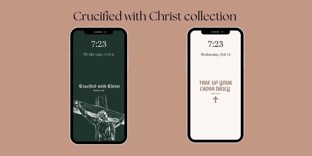 X2 Wallpapers Crucified With Christ Collection - Etsy