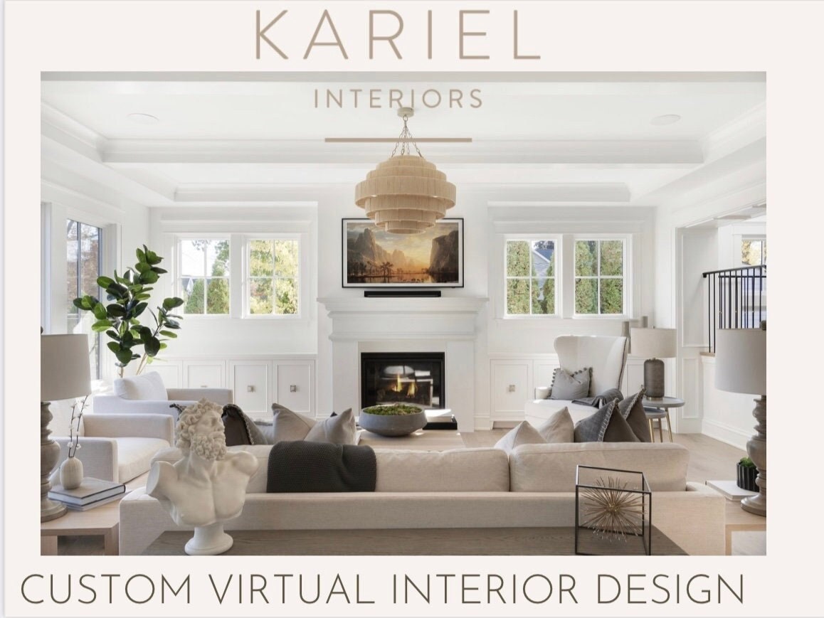 Virtual Interior Design Service E Design Expert Custom Room Design Etsy