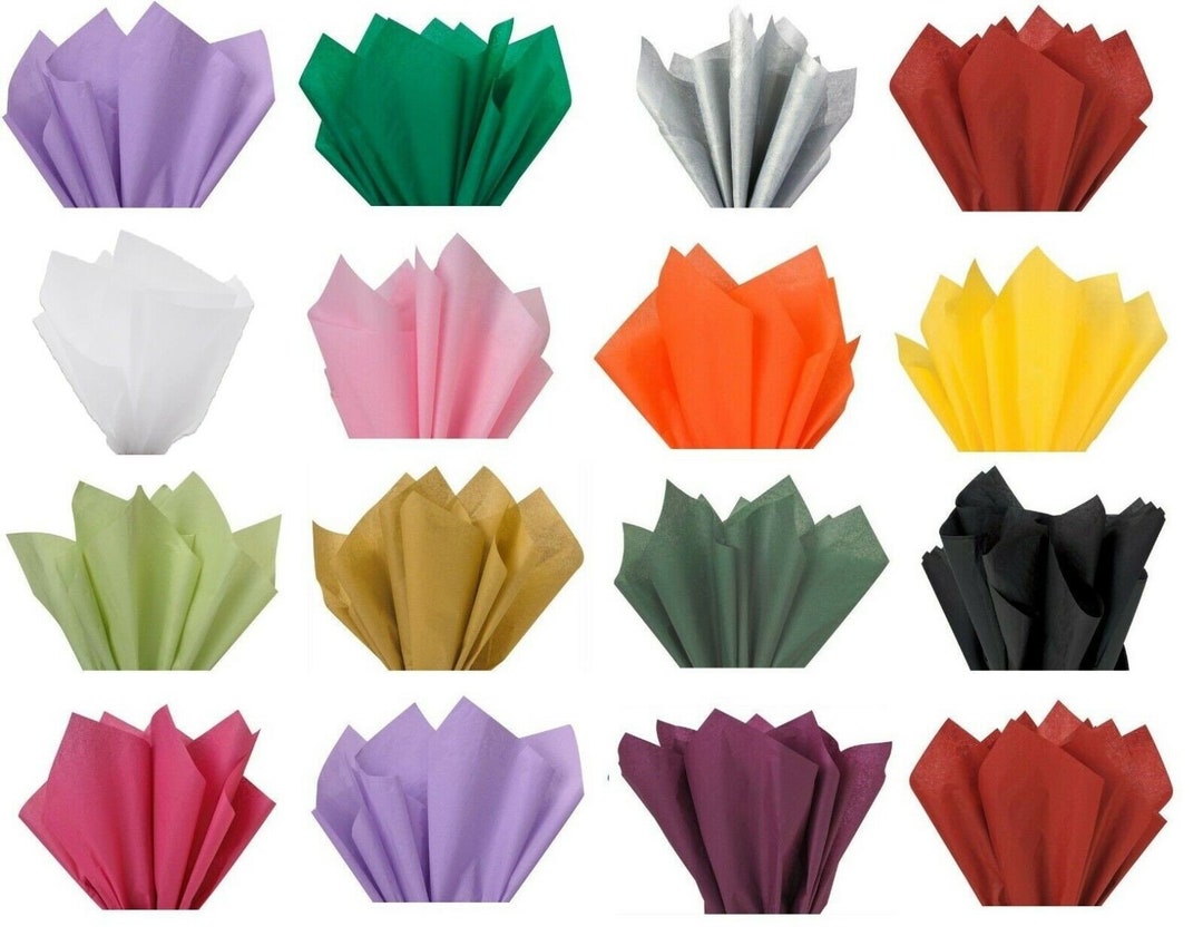 Gift Grade Colored Tissue Paper Lot, Great for Any Occasion, Gift Bags ...