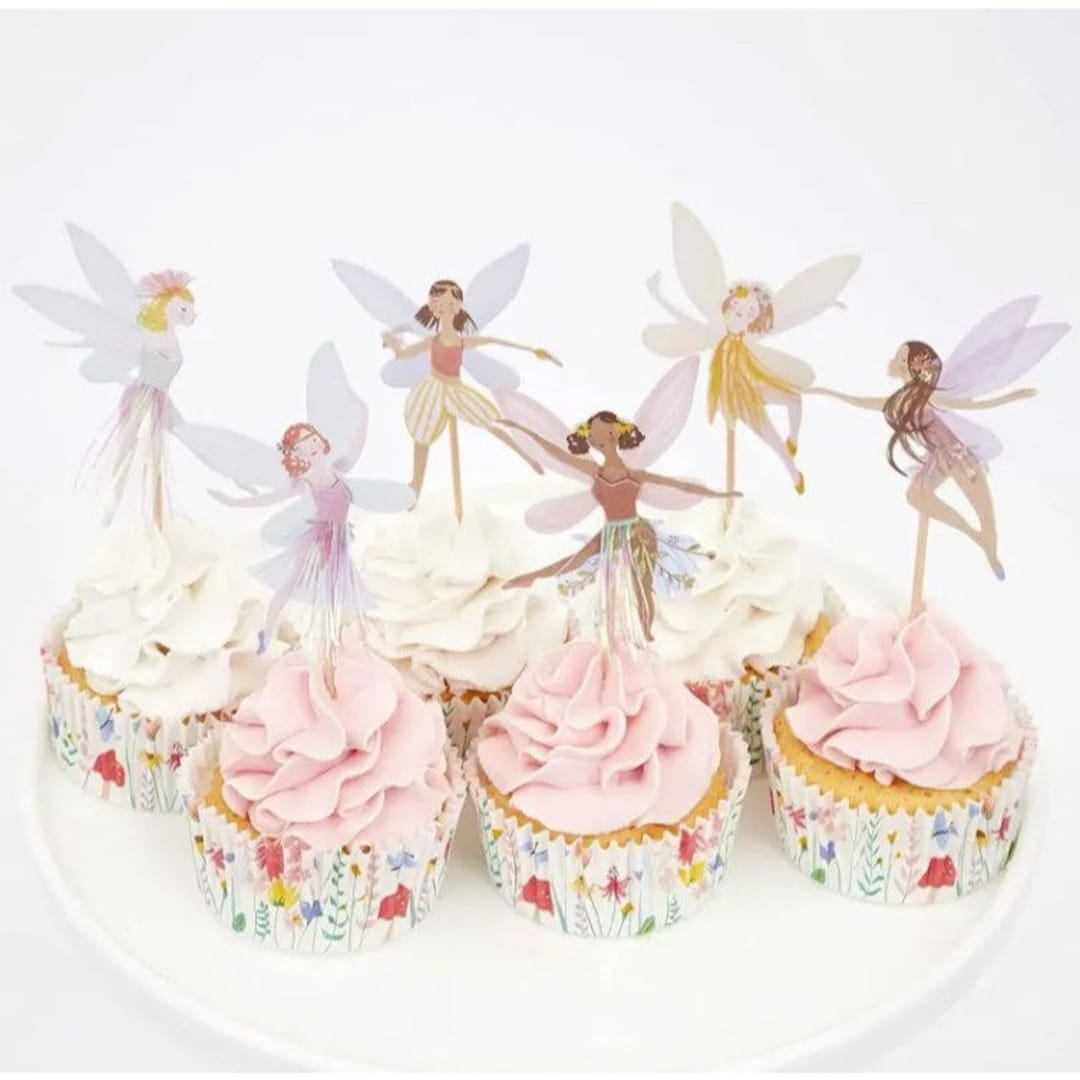 Whimsical Wind Flower- Cute Fantasy Fairy Cake Topper for Enchanting ...
