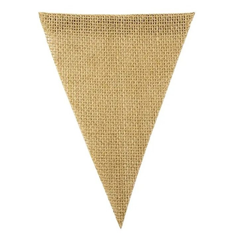 Blank Burlap Linen Flag: Versatile Party & Home Decor - Etsy