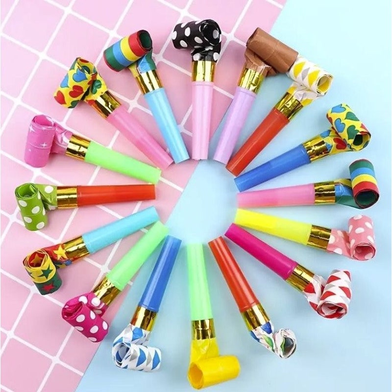Birthday Party Whistles - Etsy