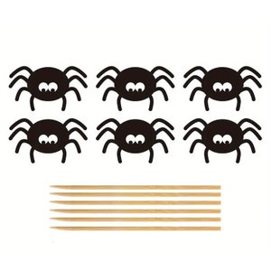 Vivid Spider Halloween Cake Insert: Cartoon Cake Decor - Etsy