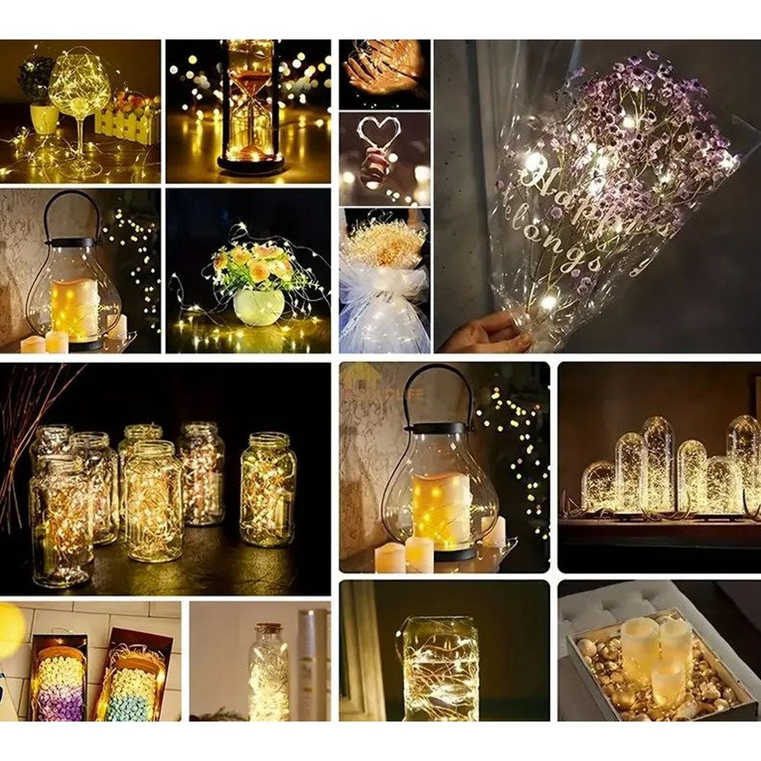 Fairy Tale Lamp: 20 LED Battery String Lights - Etsy