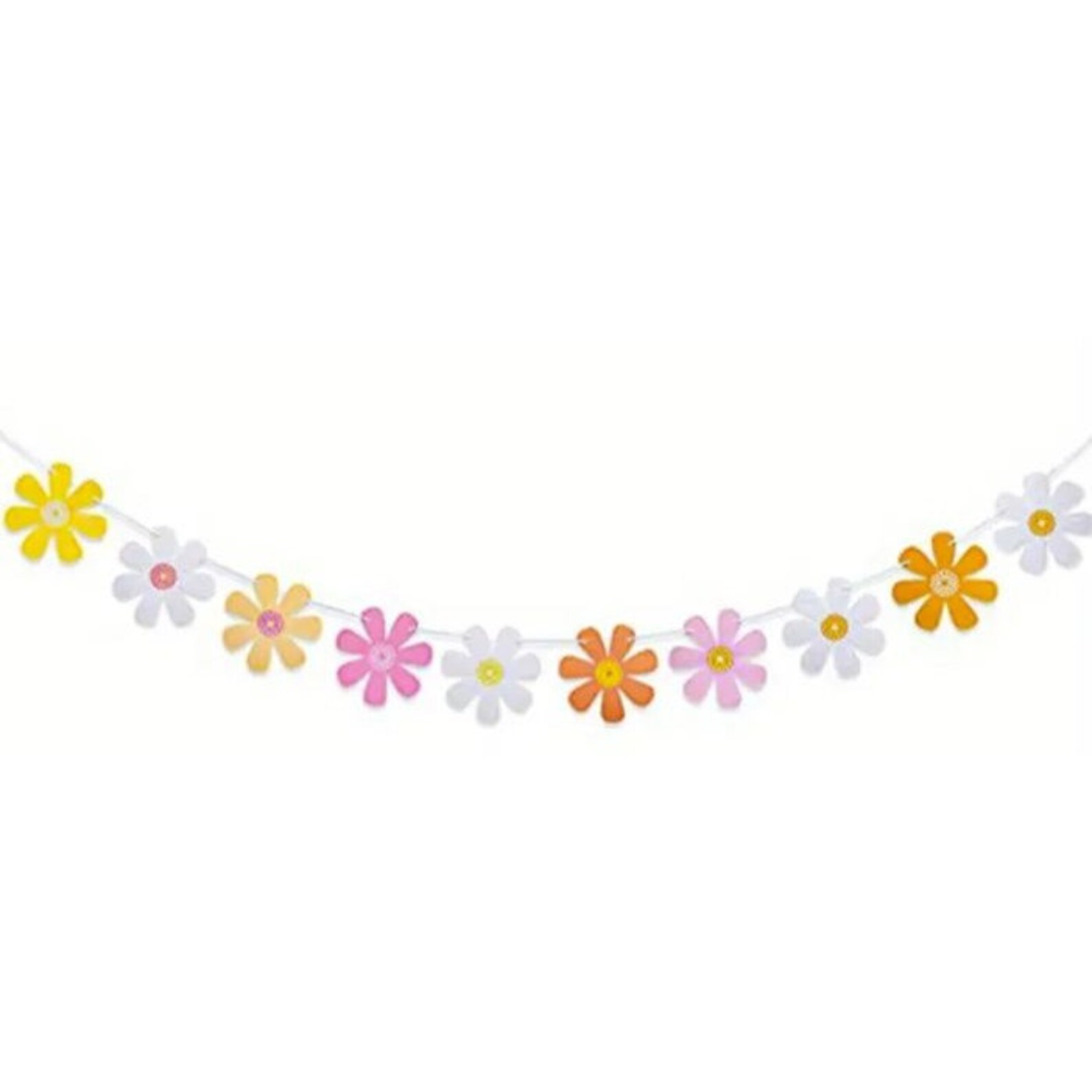 Daisy Hipster Hanging Banner- Our Garland Hippie Party Banner is Great ...