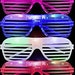 Neon Glow Glasses Set, LED Glow Glasses Set Includes 6 Neon Colors (red ...