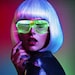 Neon Glow Glasses Set, LED Glow Glasses Set Includes 6 Neon Colors (red ...