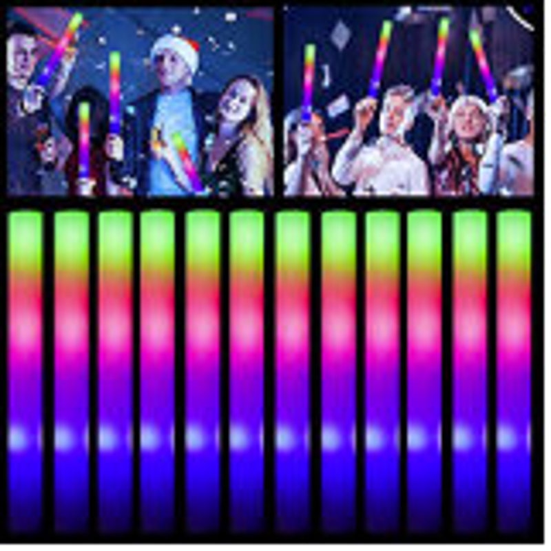 Led Foam Party Sticks - Etsy